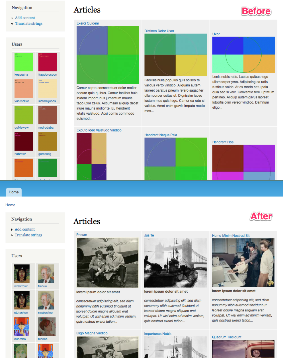 Realistic Dummy Content | Drupal.org